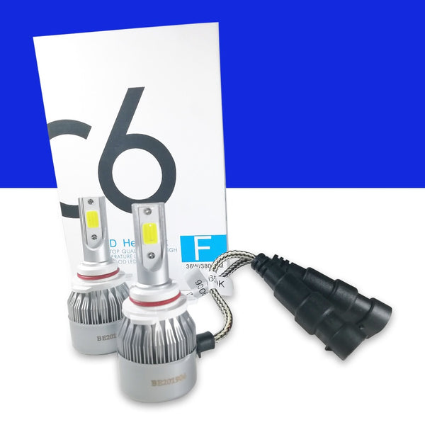 Focos LED 9006 HB4 C6 Tipo Xenon Alta Intensidad | Par | Reformex